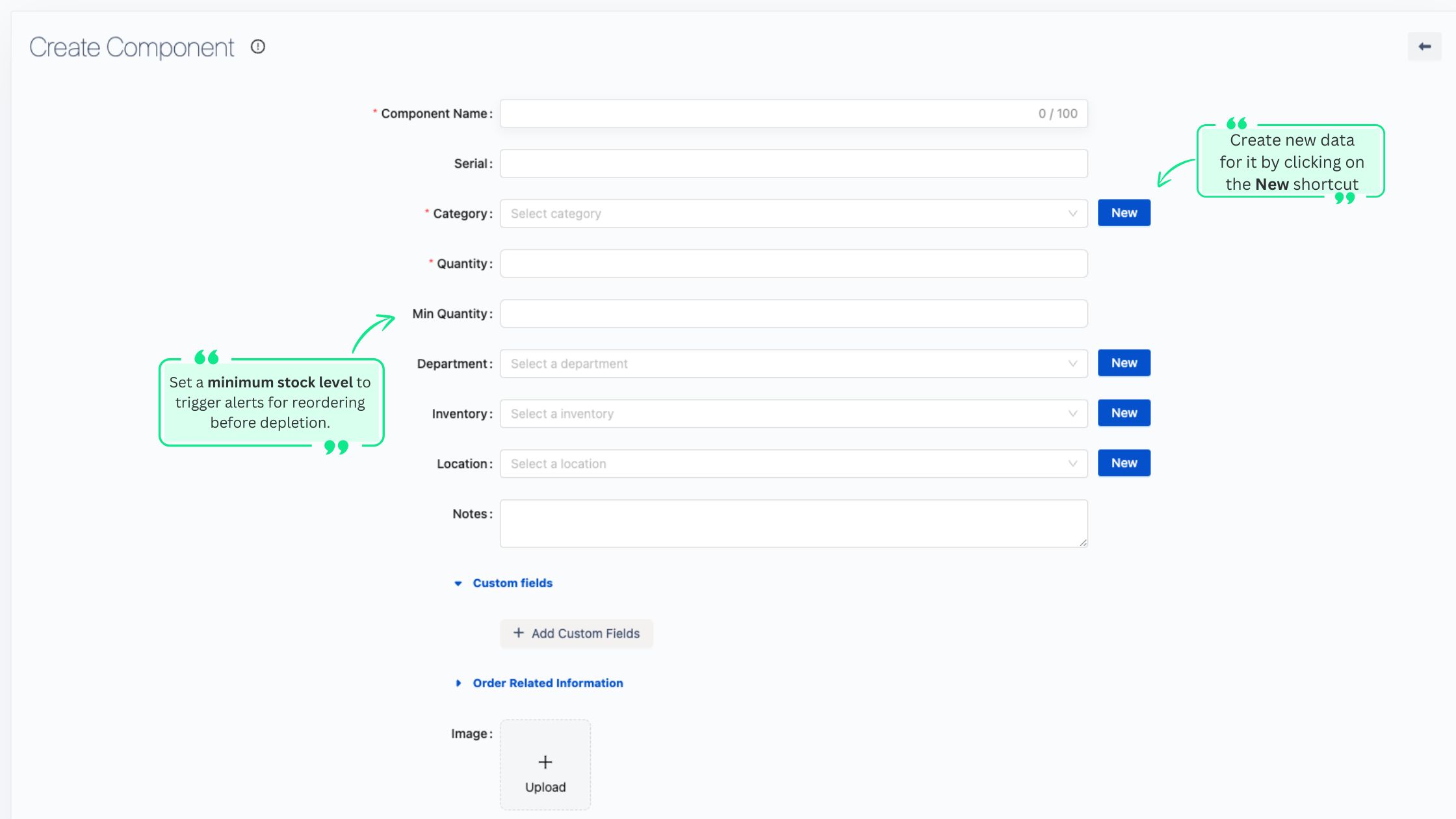 4.2. Create New Components